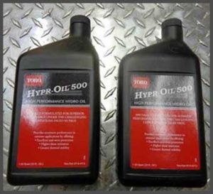 Toro HYPR-OIL 500 Hydraulic Fluid Substitute – Glenn Said